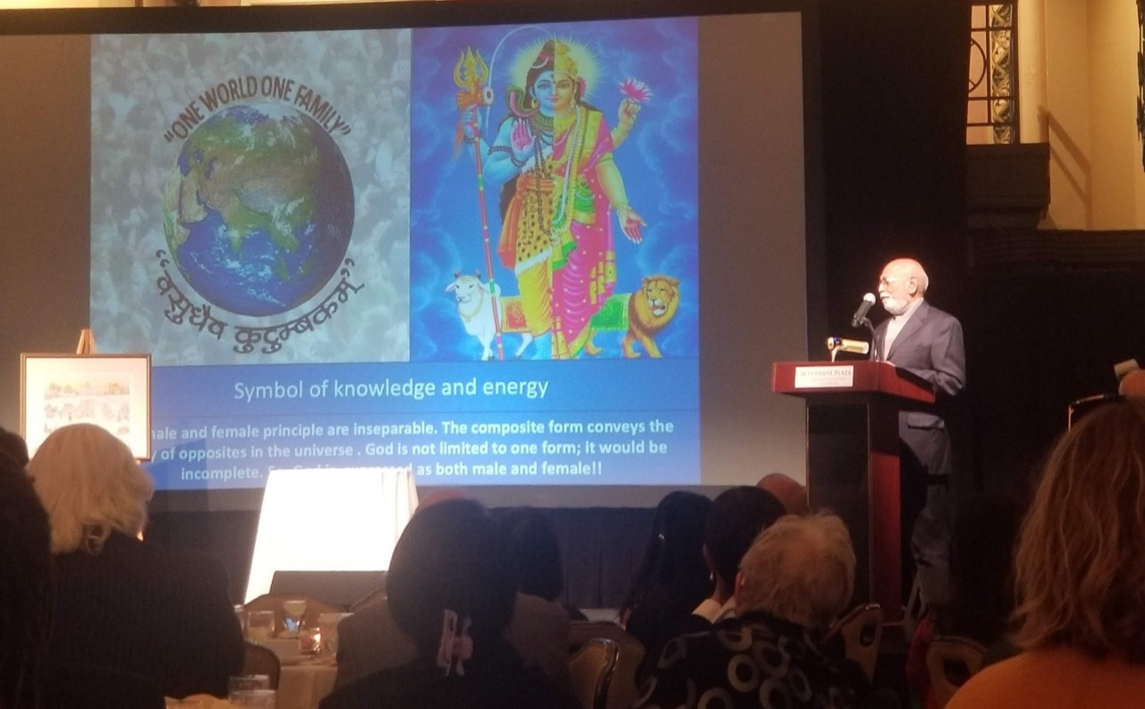 HSS Indiana President Dr. Patel received Interfaith Award - HSSUS